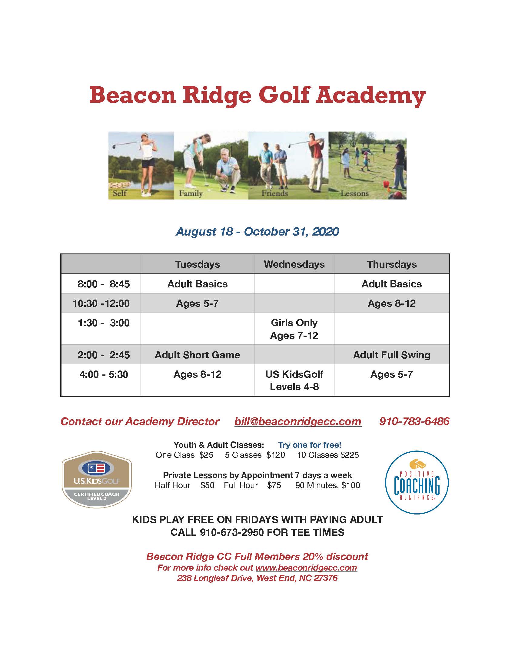 Golf Academy at Beacon Ridge - Beacon Ridge Golf & Country Club