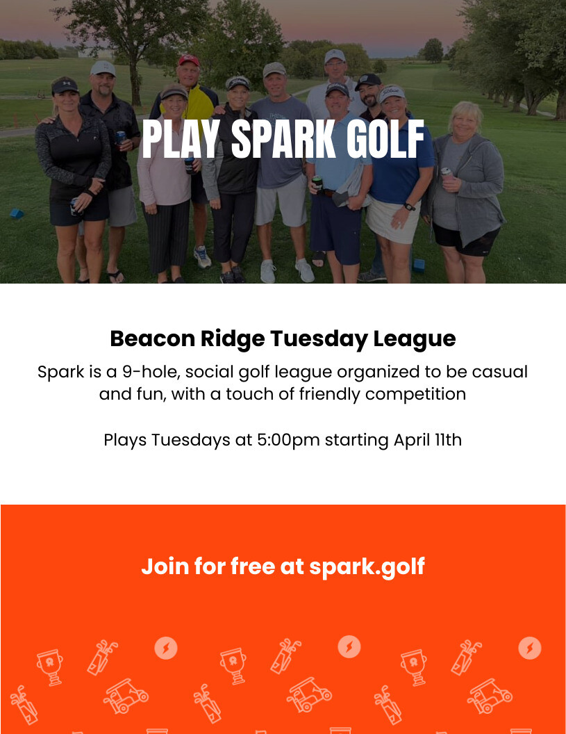 Afternoon 9 Holes Leagues at Beacon Ridge - Beacon Ridge Golf & Country ...
